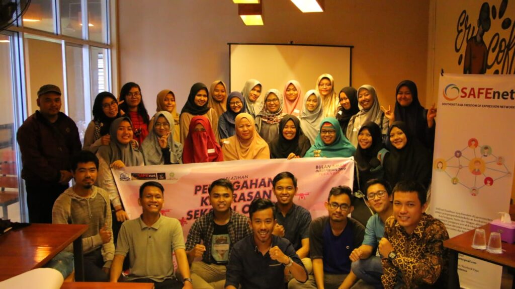 Pelatihan Pencegahan KBGO di Pekanbaru - SAFEnet