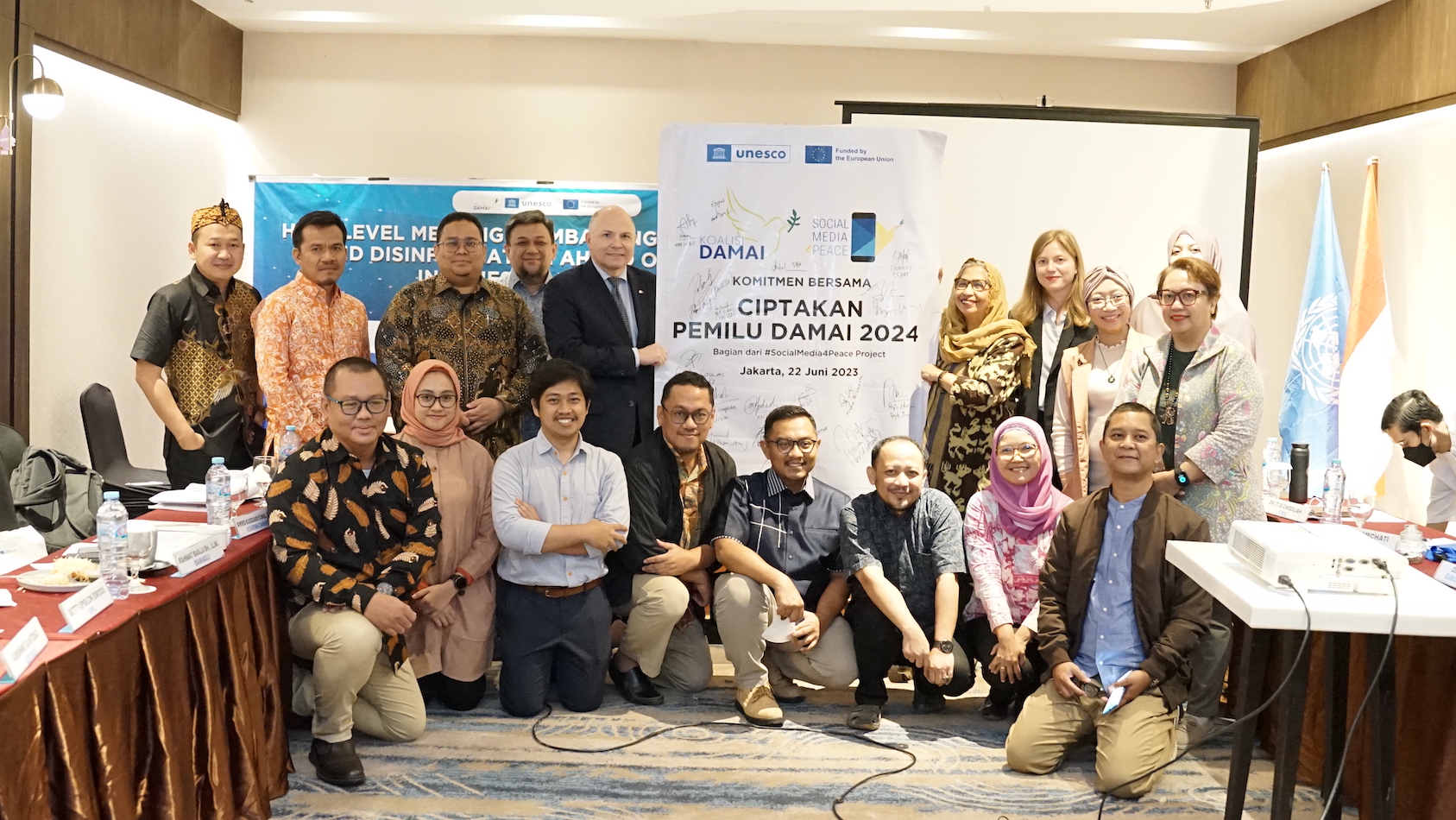 SAFEnet dan UNESCO Ciptakan Pemilu Damai 2024 - SAFEnet